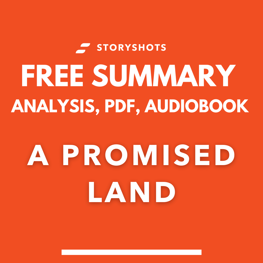 A Promised Land by Barack Obama Summary and Analysis - StoryShots