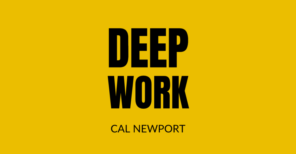 Deep Work Summary & Infographic | Cal Newport