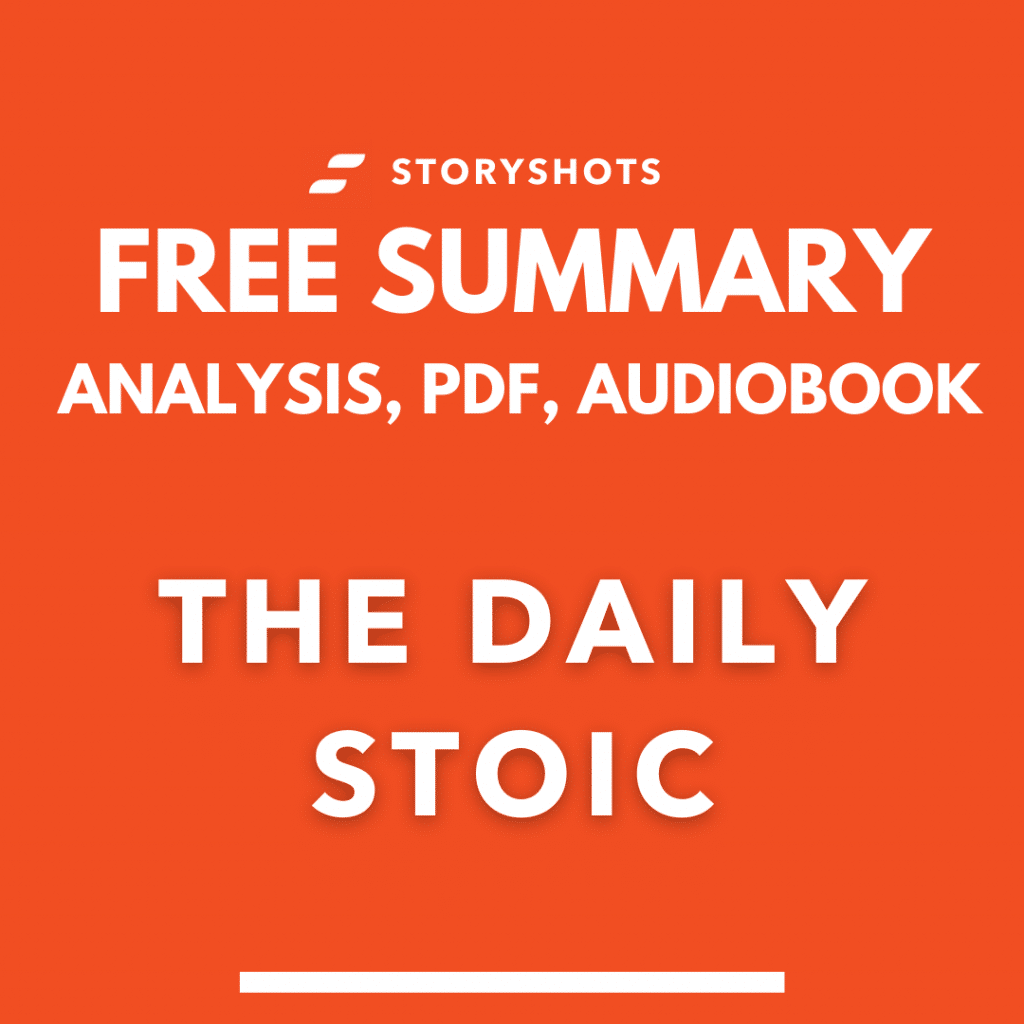 The Daily Stoic By Ryan Holiday Analysis And Summary StoryShots